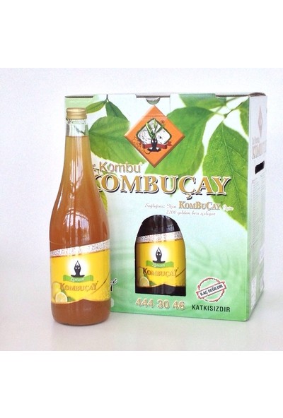 Kombuçay & Kombucha Limonlu Fermante Içecek 6 x 1 Lt Kombuçay & Kombucha Limonlu Fermante Içecek 6 x 1 Lt