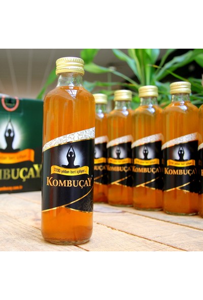 Kombuçay & Kombucha Siyah Çaylı Doğal Fermante Içecek 24 x 250 ml Kombuçay & Kombucha Siyah Çaylı Doğal Fermante Içecek 24 x 250 ml