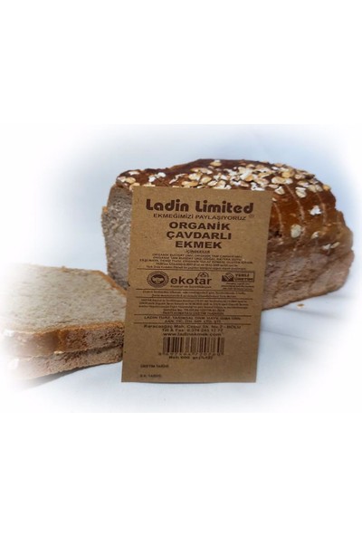 Ladin Ekmek Ekşi Mayalı Çavdarlı Ekmek / 600 G
