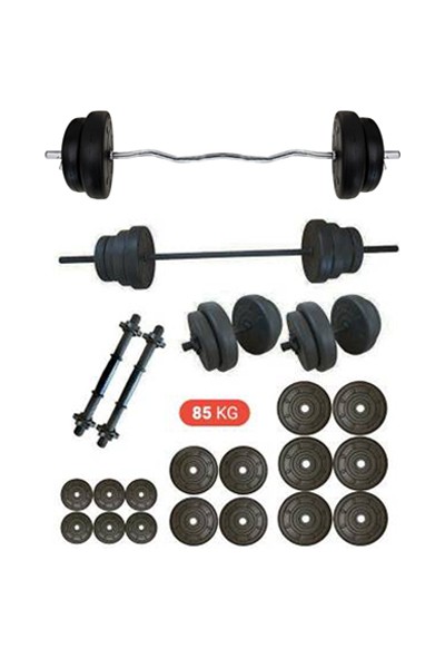 Tedarik Center 85 kg Dambıl Halter Yaylı Z + Düz Bar Set Vidalı Fitness Dumbell Ağırlık Seti Vücut Geliştirme Aleti Tedarik Center 85 kg Dambıl Halter Yaylı Z + Düz Bar Set Vidalı Fitness Dumbell Ağırlık Seti Vücut Geliştirme Aleti
