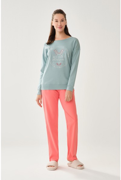 Dagi Mavi Pijama Takım-Mv