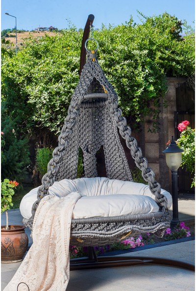 No 239 Spider Tekli Salıncak-Gri