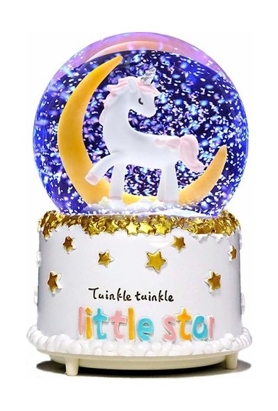 Sima Gift Simagift Unicorn Tasarımlı Işıklı Müzikli Kar Motorlu Büyük Boy Kar Küresi Sima Gift Simagift Unicorn Tasarımlı Işıklı Müzikli Kar Motorlu Büyük Boy Kar Küresi