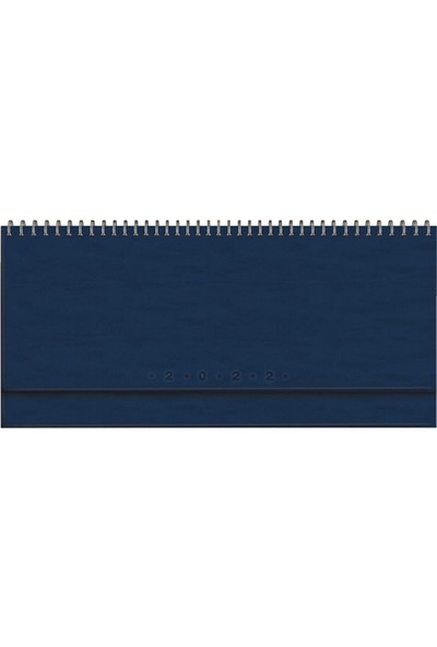 Gıpta 2022 Globe Spiralli Deri Sert Kapak Haftalık Masa Takvimi Lacivert 14 x 33 cm Gıpta 2022 Globe Spiralli Deri Sert Kapak Haftalık Masa Takvimi Lacivert 14 x 33 cm