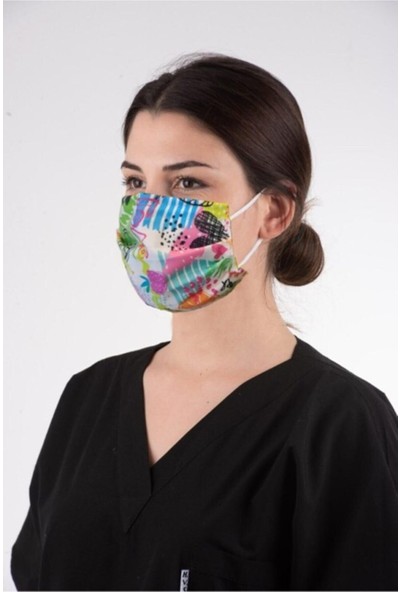 Seamsk Xnumber Pamuk Yıkanabilir Maske