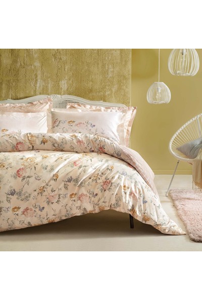Yataş Bedding Farida Ranforce Tek Kişilik Nevresim Takımı - Somon Yataş Bedding Farida Ranforce Tek Kişilik Nevresim Takımı - Somon