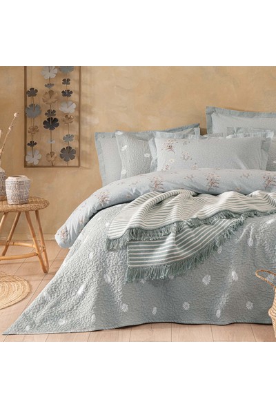 Yataş Bedding Vivus Tek Kişilik Fall Winter Seti 6 Parça - Mint Yataş Bedding Vivus Tek Kişilik Fall Winter Seti 6 Parça - Mint