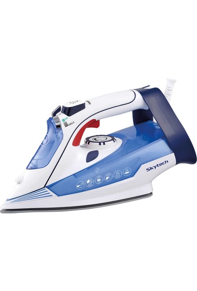 Skytech ST-138 Active Care 3000W Seramik Tabanlı Buharlı Ütü Mavi Skytech ST-138 Active Care 3000W Seramik Tabanlı Buharlı Ütü Mavi