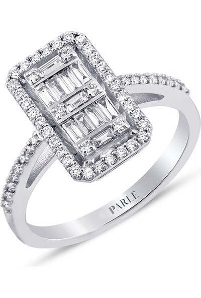 Parle Jewellery Pırlantalı Tia Baget Kadın Yüzük