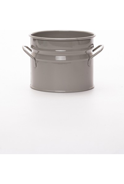 Alin-Online Dekoratif Metal Saksı / Düzenleyici / Kova - Vizon Alin-Online Dekoratif Metal Saksı / Düzenleyici / Kova - Vizon