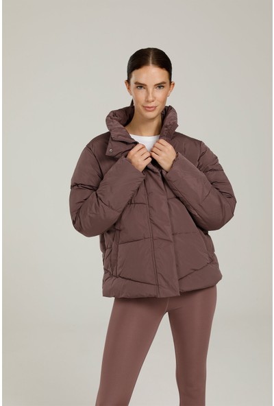 Lumberjack CT787 Agata Coat 1pr K Murdum Kadın Kısa Kaban Lumberjack CT787 Agata Coat 1pr K Murdum Kadın Kısa Kaban