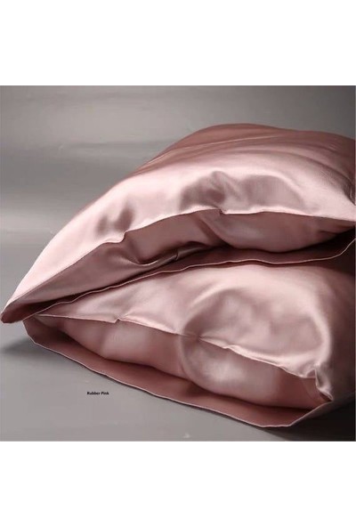Rose Gold Ipek Saten Yastık Kılıfı 50 x 70 2'li Rose Gold Ipek Saten Yastık Kılıfı 50 x 70 2'li