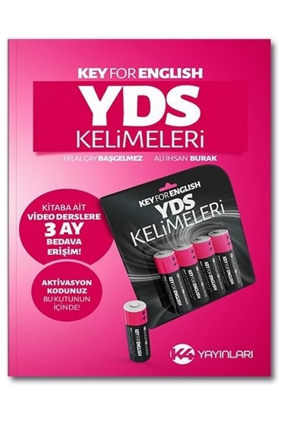 K4 Yayınları Key For Englısh YDS Kelimeleri + Aktivasyon Kodu K4 Yayınları Key For Englısh YDS Kelimeleri + Aktivasyon Kodu