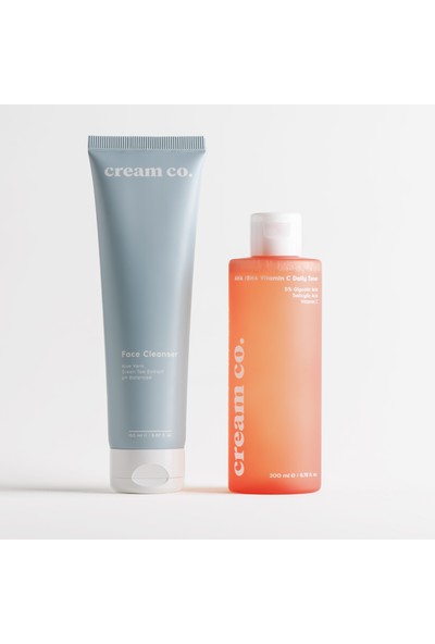 Cream Co. Arındırıcı Bakım Seti 150 ml + 200 ml