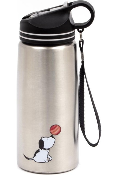 Biggdesign Dogs 680 ml Gümüş Termos Matara Biggdesign Dogs 680 ml Gümüş Termos Matara