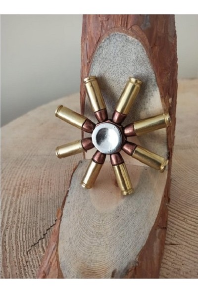 Alsepeteavm Kurşun Görünümlü Çelik Mermi Stres Çarkı