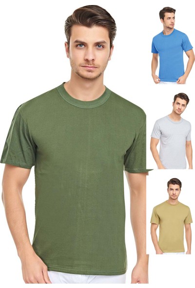 Cnt Erkek 4'lü Slim Fit Sıfır Yaka Karışık Fanila T-Shirt Cnt Erkek 4'lü Slim Fit Sıfır Yaka Karışık Fanila T-Shirt