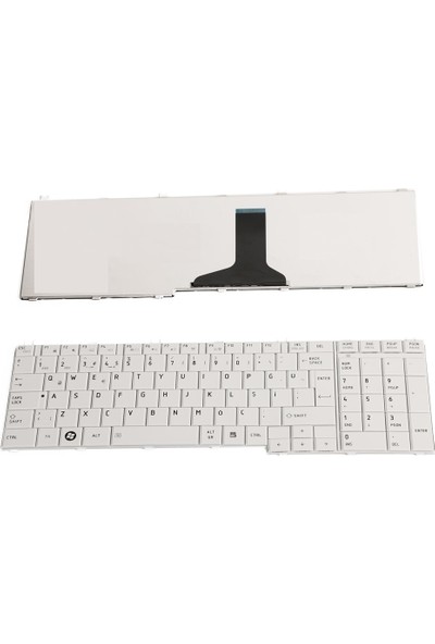 Toshiba Satellite C660, C660-1C3 Notebook Klavyesi Türkçe - Beyaz Toshiba Satellite C660, C660-1C3 Notebook Klavyesi Türkçe - Beyaz