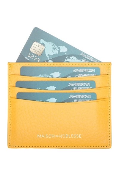 Bouletta Maison De Noblesse Deri Kartlık FL12 Sarı