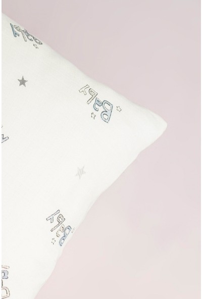 Ayd Home 2'li Müslin Pamuk Bebek Yastık Kılıfı 35X45 cm