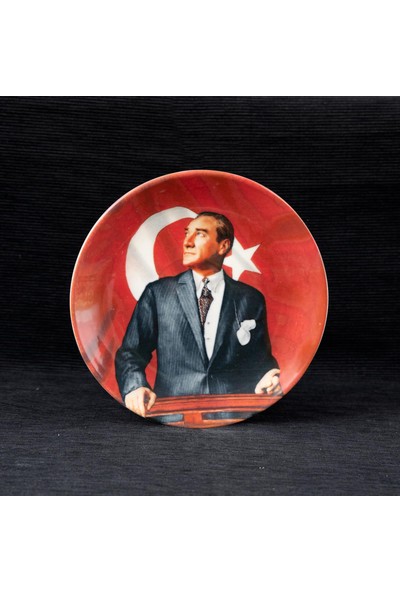 Güral Porselen Güral Atatürk Dekoratif Tabak