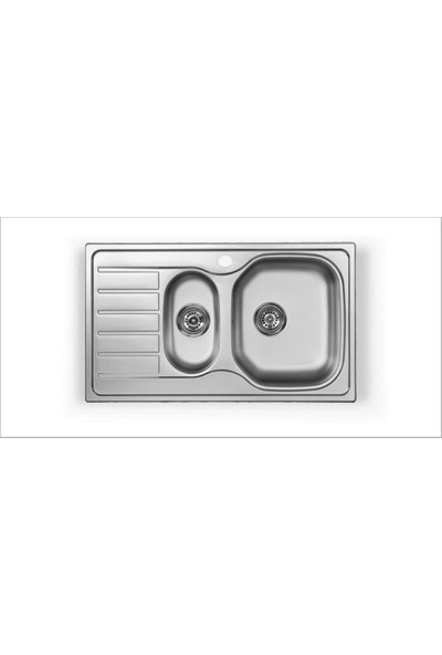 Artenova Kısa 1,5 Göz Keten Dokulu Evye 86X50 Sol Artenova Kısa 1,5 Göz Keten Dokulu Evye 86X50 Sol