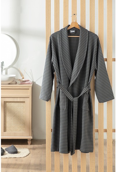 English Home Fresh Touch Pike Bornoz S-M Antrasit English Home Fresh Touch Pike Bornoz S-M Antrasit