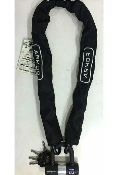 Armor Motosiklet Zincir Halat Kilit Armor 812MV Armor Motosiklet Zincir Halat Kilit Armor 812MV