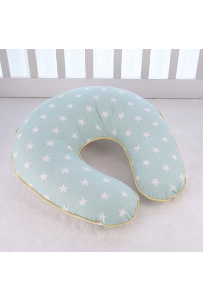 Umaybebek Emzirme Yastığı Minderi Yeşil Sarı %100 Pamuk Umaybebek Emzirme Yastığı Minderi Yeşil Sarı %100 Pamuk