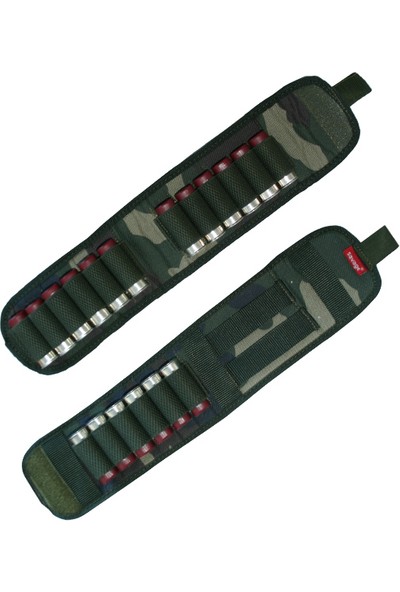 E-Life Outdoor DR.001 Çift Taraflı Kemer Fişekliği Kamuflaj E-Life Outdoor DR.001 Çift Taraflı Kemer Fişekliği Kamuflaj