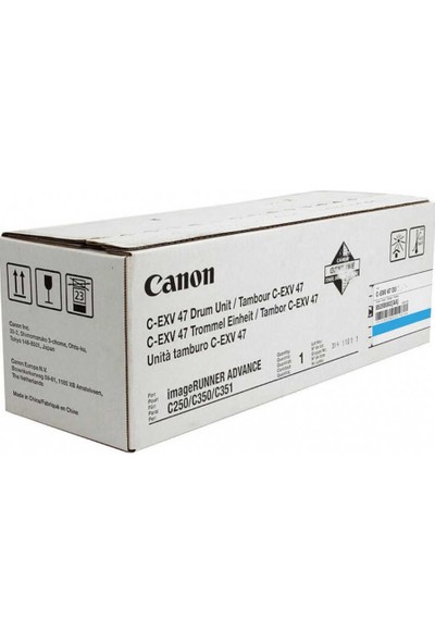 Canon C-Exv-47 Mavi Drum Ünitesi Canon C-Exv-47 Mavi Drum Ünitesi
