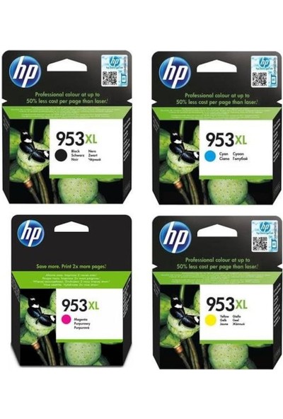Hp 953XL Kartuş Seti Hp 953XL Kartuş Seti
