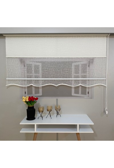 Volper Mekanik Vp 1804 Çift Mekanizmalı Tül ve Stor Perde 100 x 200 cm Volper Mekanik Vp 1804 Çift Mekanizmalı Tül ve Stor Perde 100 x 200 cm