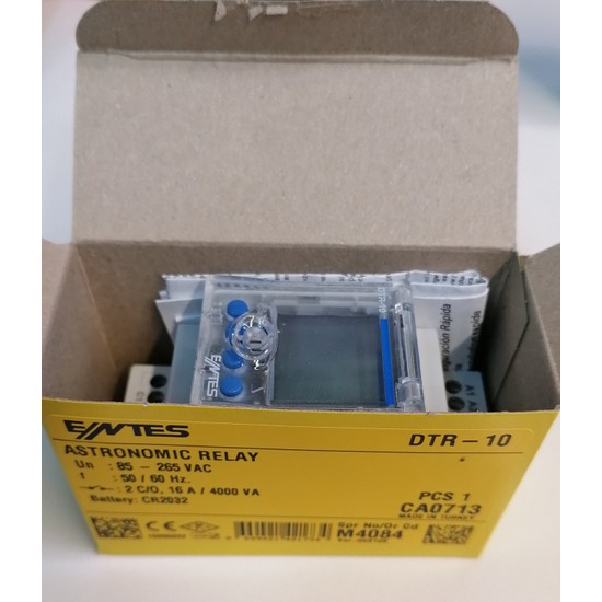 Entes Dtr-10 Astronomic Relay Zaman Saati Fiyatı