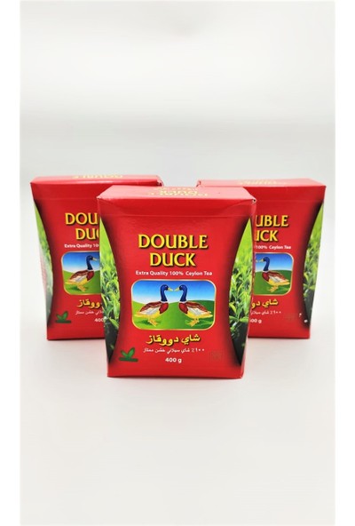 Double Duck Ceylon Dökme Ithal Çay 400 gr Extra Qualıty Opa - 3'lü