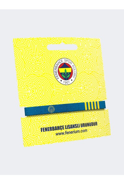 Fenerbahçe Fb Çubuklu Silikon Bileklik 2021