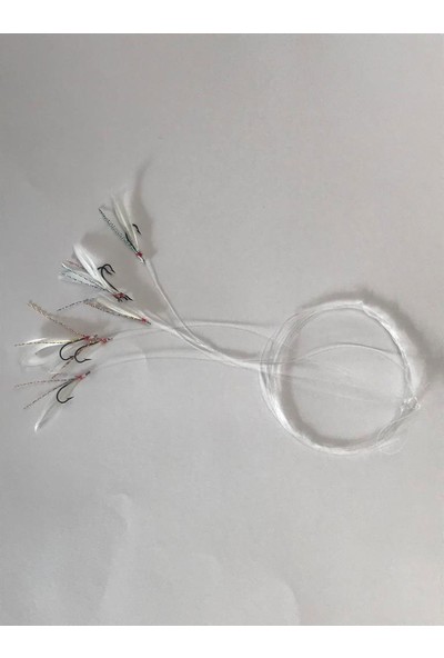 Aldos Çapari Istavrit Çaparisi 9 No Iğneli Özel Tüylü, 7 Iğneli Aldos Çapari Istavrit Çaparisi 9 No Iğneli Özel Tüylü, 7 Iğneli