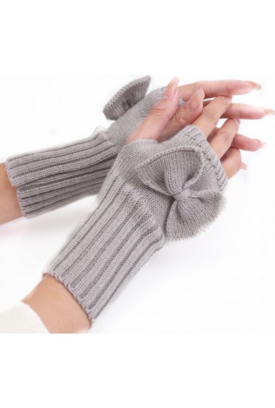 Gentisy Sonbahar ve Kış Kadın Ilmek Sevimli Moda Eldiven Örme Yün Sıcak Yarım Parmak Parmaksız Eldiven (Yurt Dışından) Gentisy Sonbahar ve Kış Kadın Ilmek Sevimli Moda Eldiven Örme Yün Sıcak Yarım Parmak Parmaksız Eldiven (Yurt Dışından)