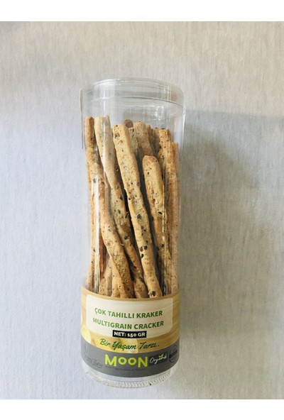 Moon Organik Çok Tahıllı Kraker/ Multigrain Cracker 150 gr