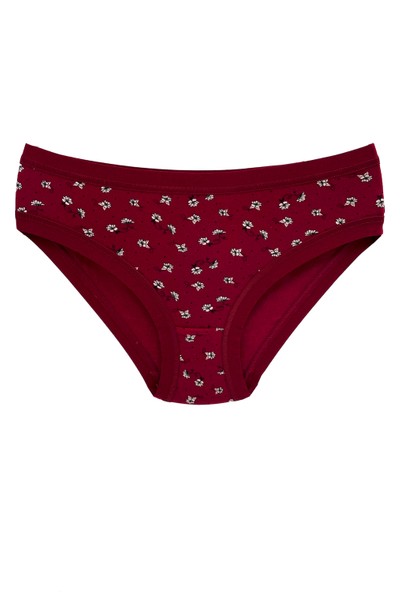 Hnx Dokuma Lastik Desenli Kadın Slip Külot