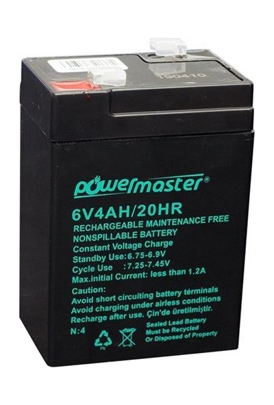 Transformacion Powermaster 6V-4AH Işıldak Aküsü 663014