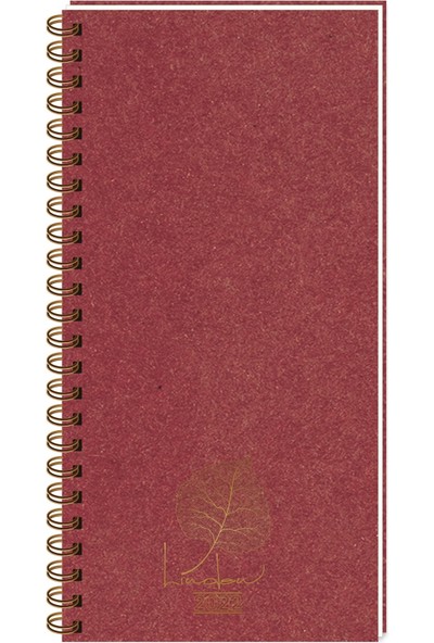 Keskin Color Linden 12 Aylık Cep Ajanda 8 x 16 cm Kırmızı Keskin Color Linden 12 Aylık Cep Ajanda 8 x 16 cm Kırmızı