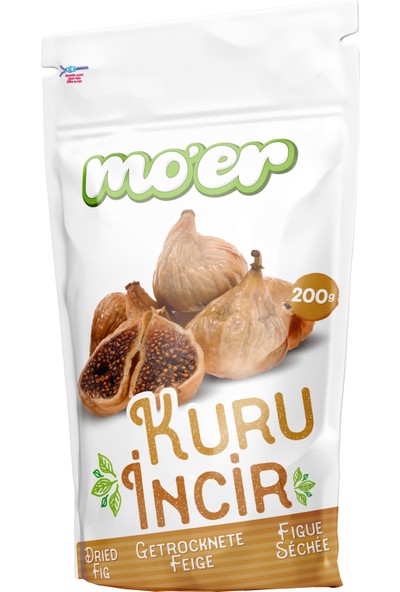 Mo'er Kuru İncir 200 gr