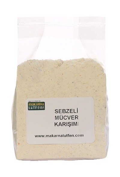 Makarna Lütfen Sebzeli Mücver Karışımı Makarna Lütfen Sebzeli Mücver Karışımı