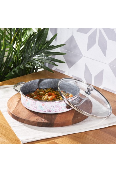 Karaca Levin Emaye Sahan 20 cm Karaca Levin Emaye Sahan 20 cm