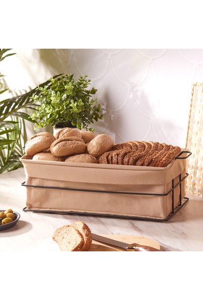 Karaca Fonte Krem Large Ekmek Kutusu Karaca Fonte Krem Large Ekmek Kutusu