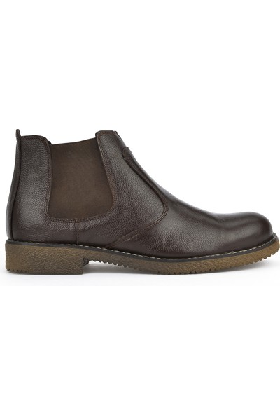 Ziya Erkek Deri Bot 113423 600 Kahve