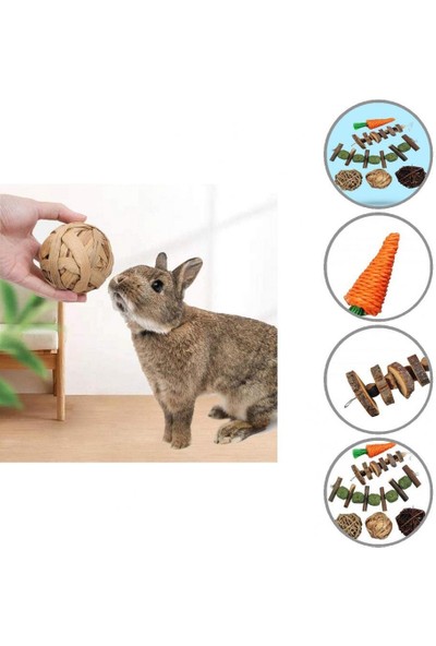 Codenoone 6 Parça Hamster Çiğneme Oyuncağı (Yurt Dışından) Codenoone 6 Parça Hamster Çiğneme Oyuncağı (Yurt Dışından)