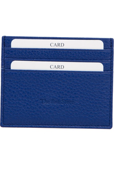 The Rok Store Deri Kartlık, Lacivert The Rok Store Deri Kartlık, Lacivert