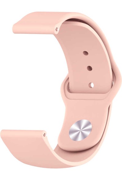 Case 4U Samsung Galaxy Watch 3 Klasik Esnek Silikon Kordon Kayış KRD-11 41mm - Pudra Case 4U Samsung Galaxy Watch 3 Klasik Esnek Silikon Kordon Kayış KRD-11 41mm - Pudra